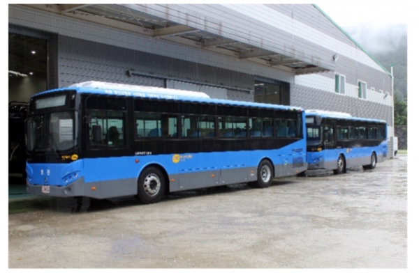 에디슨모터스, 신형 CNG버스 ‘SMART 11HG’ 첫 공급 - 매일일보