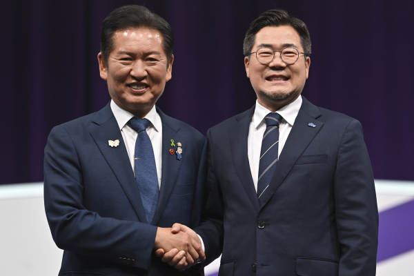 巨與 당대표 선출 D-2···정청래·박찬대 막판 총력전 - 매일일보